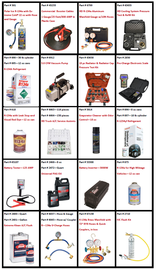 20 “Must Have” Items to Help Grow Your HEAVY DUTY Business – FJC Inc