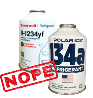 Can I use R-134a in an R-1234yf system? – FJC